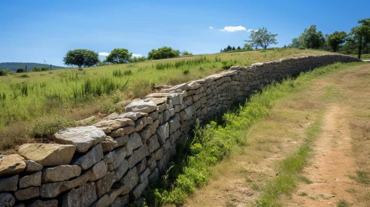 Muro di contenimento e distanze legali dal confine: che dice la legge